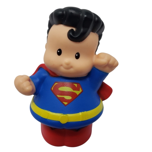 Mattel | Toys | Fisher Price Little People Superman Boy Toy Figure ...